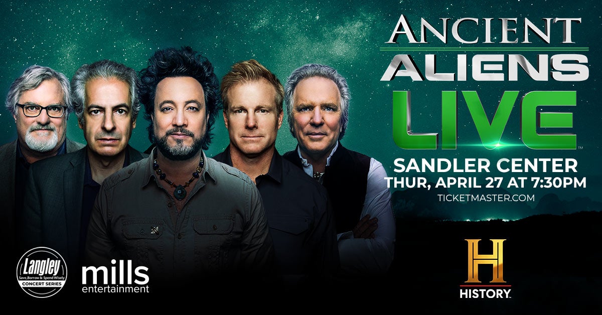 Ancient Aliens LIVE: Project Earth | Sandler Center for the Performing Arts