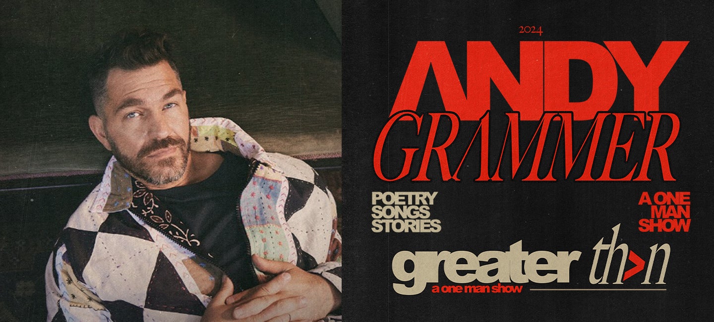 ANDY GRAMMER | Sandler Center for the Performing Arts