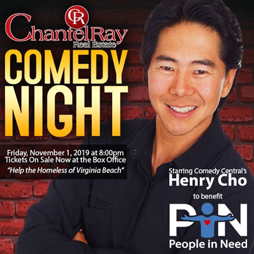 Chantel Ray Real Estate's Comedy Night Ft. Henry Cho | Sandler Center ...