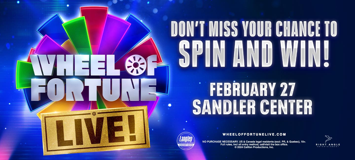 Wheel of Fortune LIVE! | Sandler Center for the Performing Arts